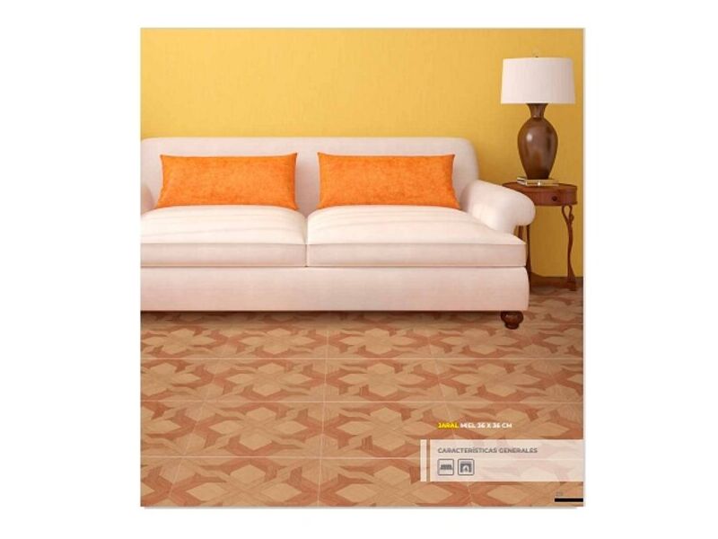 CERÁMICA PARA PISOS Y PARED JARAL COLOR MIEL : Construfácil Morales ...